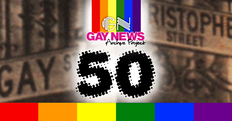 Issue 50 - 1974 - Gay News Archive Project